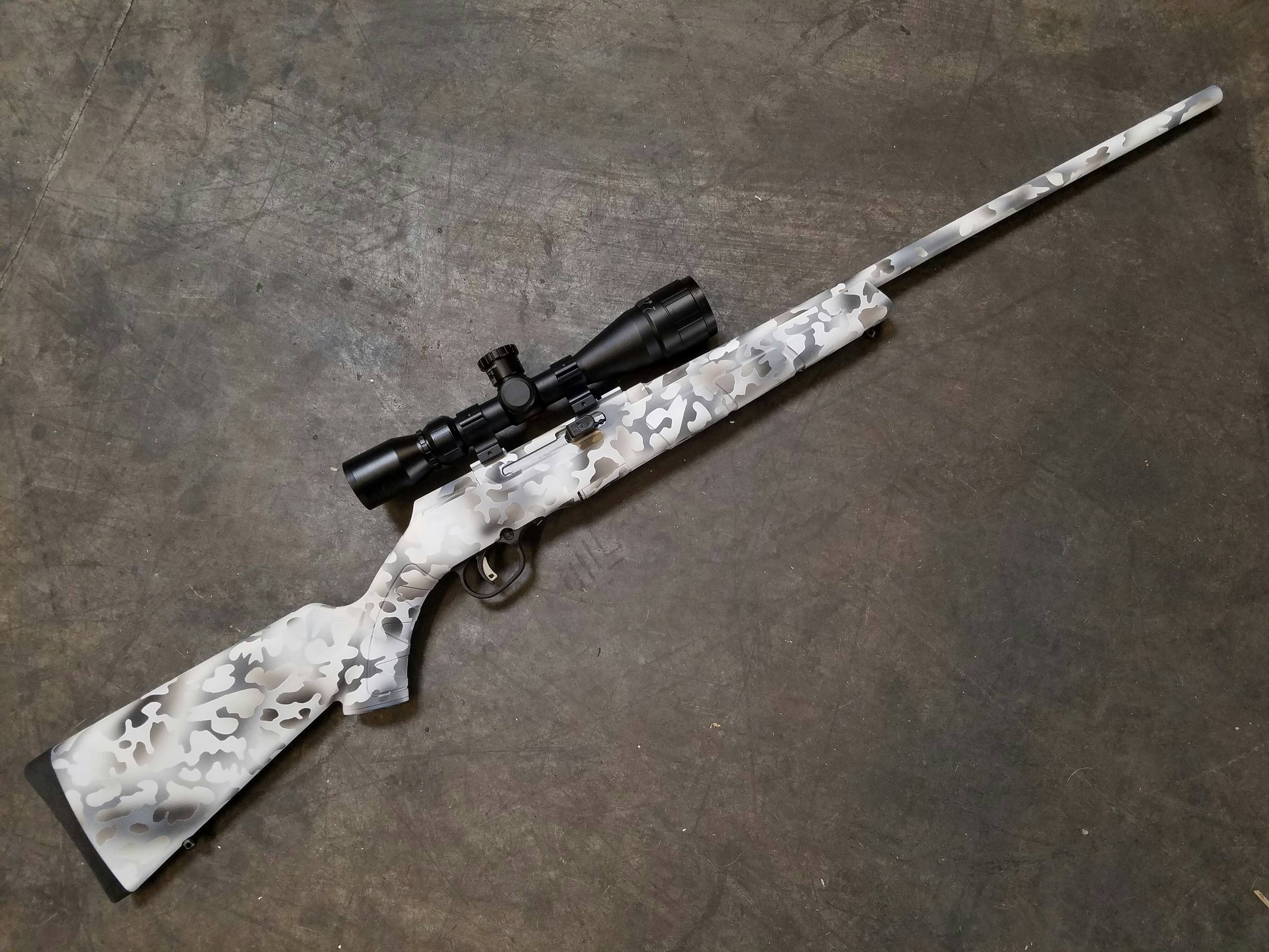 Savage A17 Winter Multicam Cerakote - Koted Arms Professional Cerakote ...